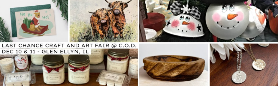 12/9/23 & 12/10/23 Last chance Craft Show 2023 – A Wright Creation